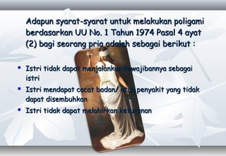 Slide poligami | PPT