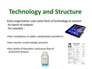 organizational structure and design in principle of management (chapter ...