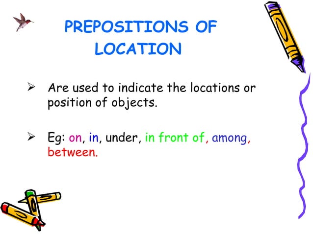 Slide power point preposition noreen | PPT