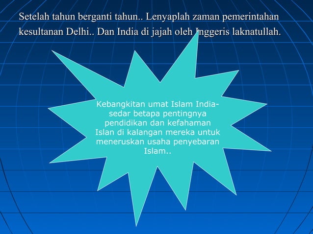 Sejarah Perkembangan Islam di INDIA | PPT