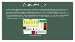 Sejarah Operating System Windows | PPTX