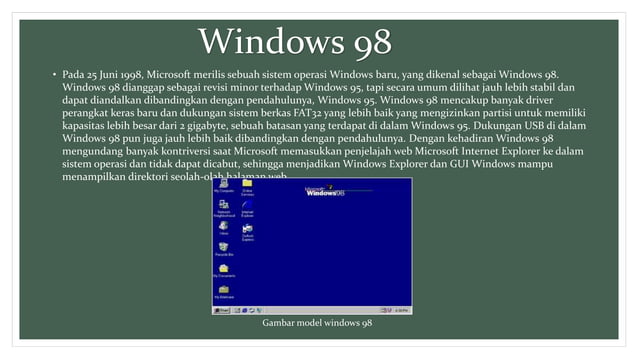 Sejarah Operating System Windows | PPT
