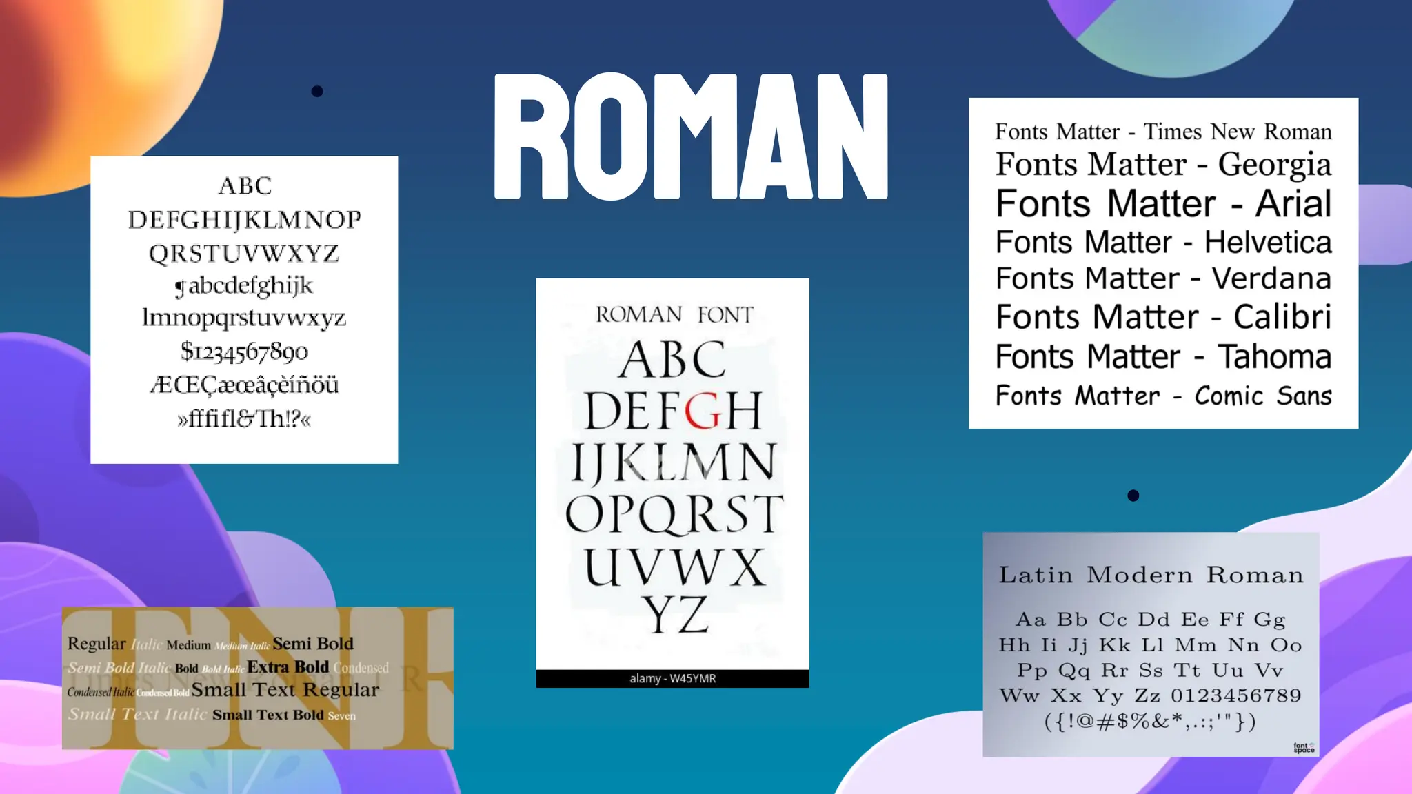 Contoh jenis - jenis huruf dari kategori huruf | PPT