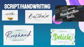 Contoh jenis - jenis huruf dari kategori huruf | PDF | Desktop ...