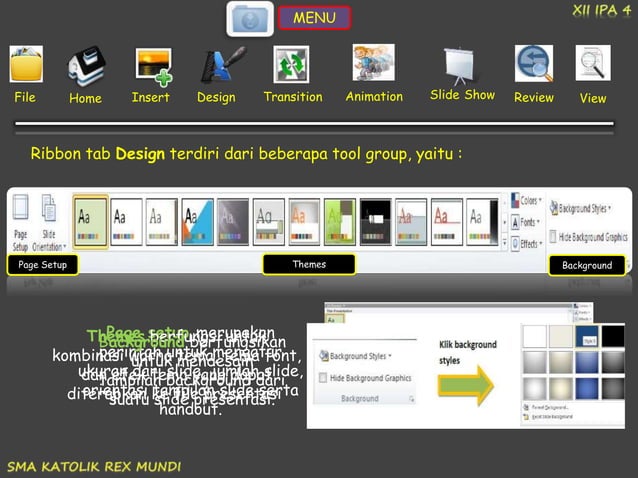 Fungsi-Fungsi PowerPoint 2010 | PPT