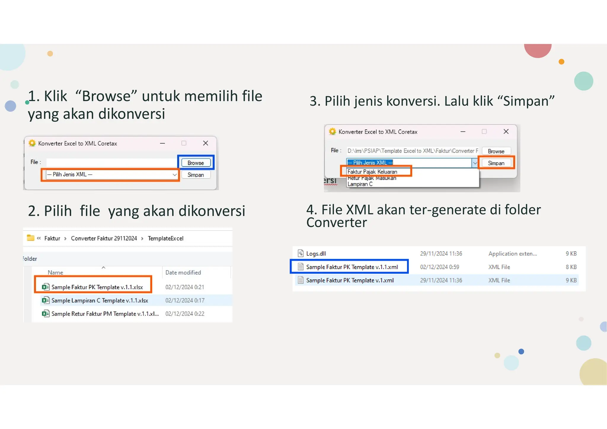 SLIDE PRESENTASI - Cara Penggunaan Converter XML.pdf