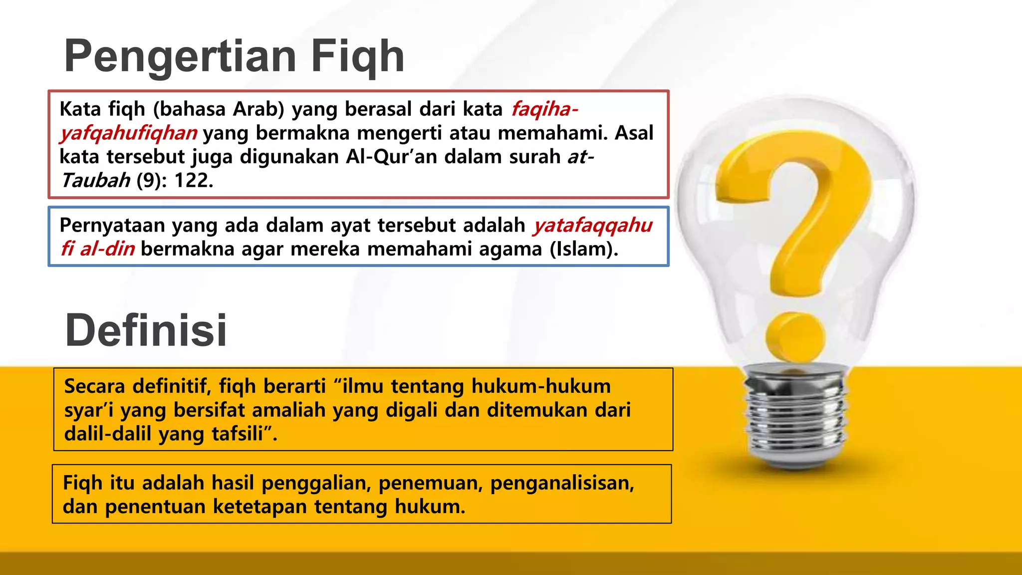 Slide Presentasi Fiqh dan Ushul Fiqh PPT.pptx
