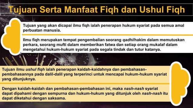 Slide Presentasi Fiqh dan Ushul Fiqh PPT.pptx