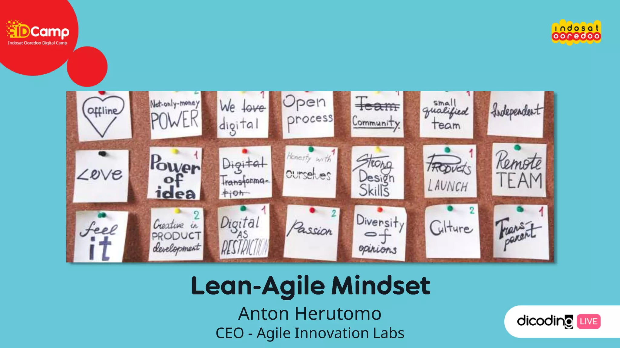 Lean-Agile Mindset - Anton Herutomo (CEO Agile Innovation Labs) | PPT