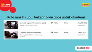 Building iOS Apps for Billion Users-Rendra Toro (Technology Advisor ...