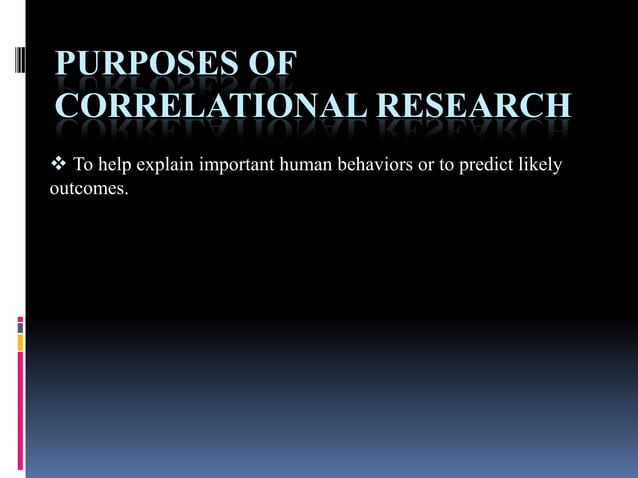 Correlational and Survey Research | PPT