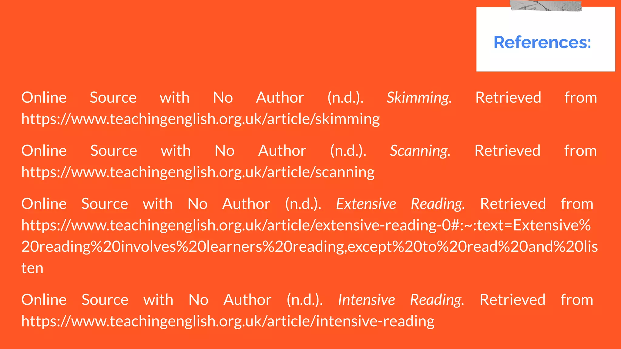 Reading Styles | PDF