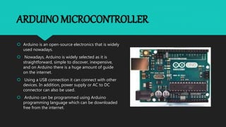 FINGERPRINT AUTHENTICATION SYSTEM FOR EXAMINATION ATTENDANCE | PPTX