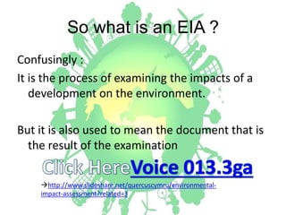 Environmental Audit and Environmental Impact Assessment | PPTX