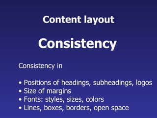 Slide Presentation Guidelines | PPT