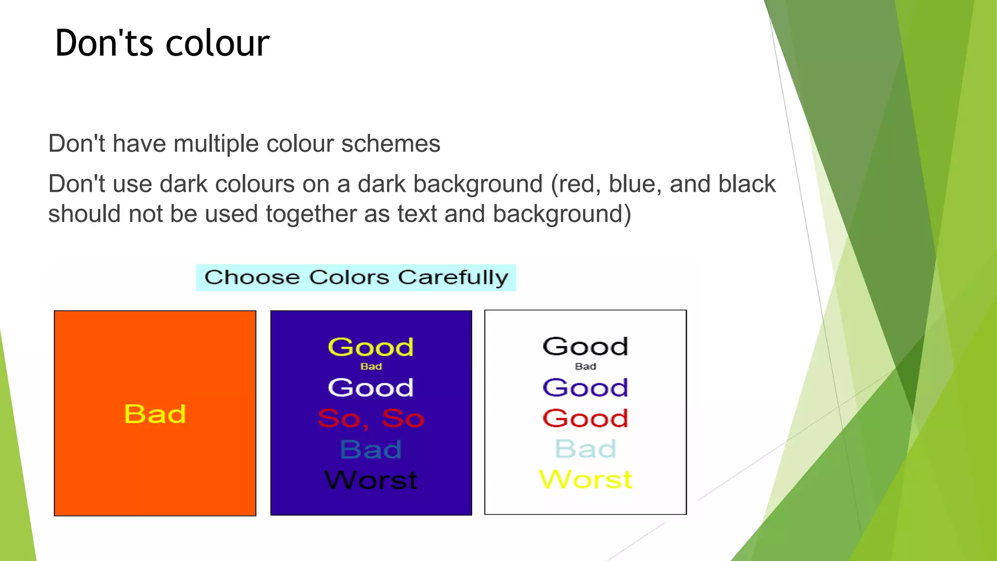 Slide presentation guidelines | PPT