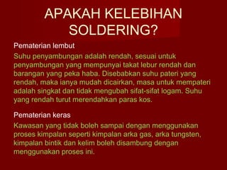 soldering @ pematerian | PPT