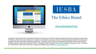 Overview of the New International Code of Ethics | PPT