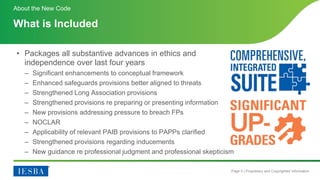Overview of the New International Code of Ethics | PPT
