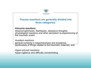 Slide presentation vicarious trauma seminar – beyond self care to ...