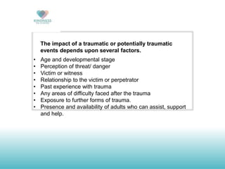 Slide presentation vicarious trauma seminar – beyond self care to ...