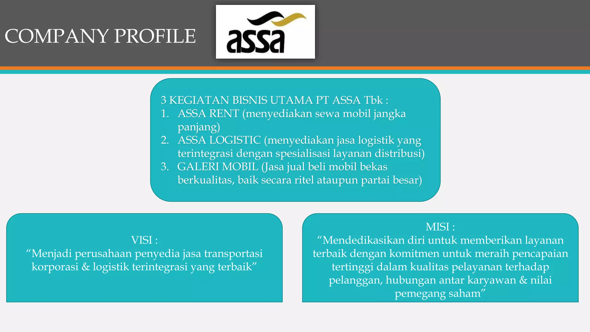 Slide presentation PT. ASSA Tbk. | PPTX
