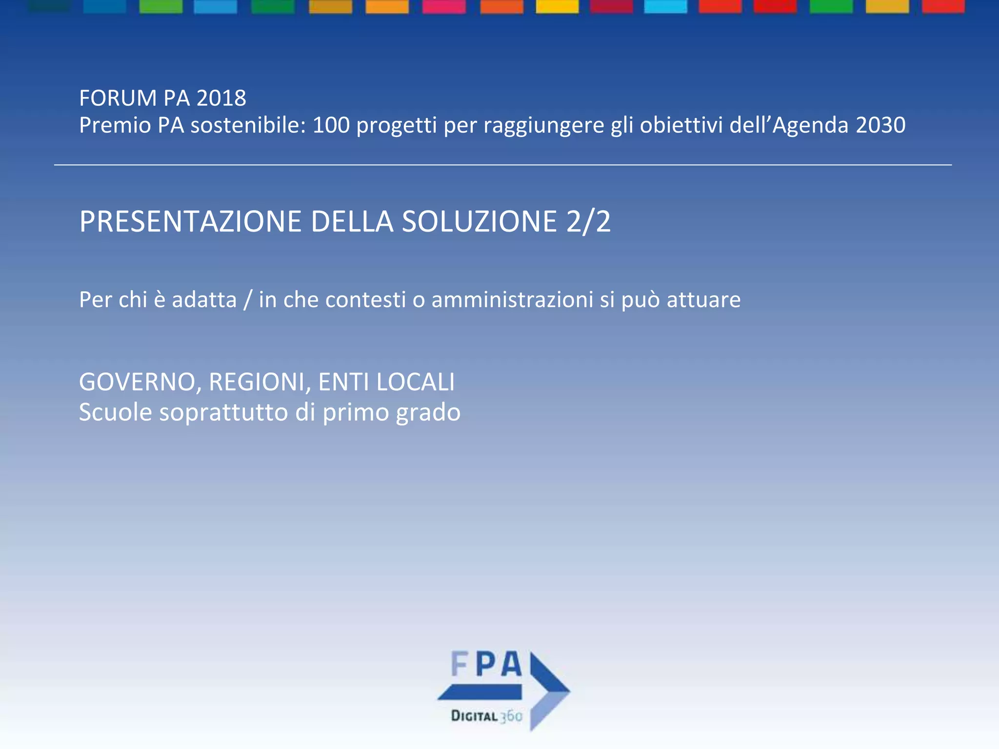 Slide presentazione progetto | PPTX