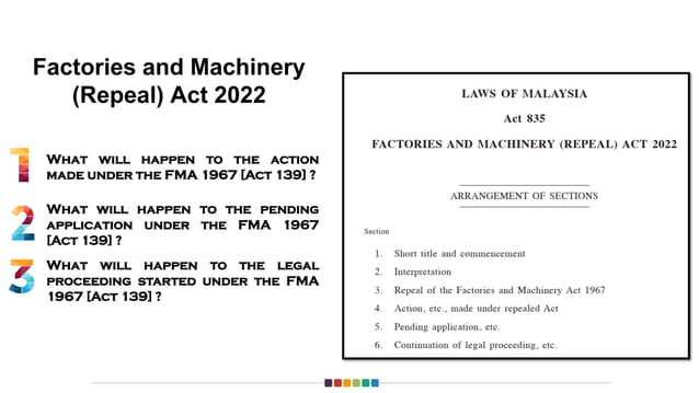 OSHA 2022 and FMA 2022 Ammendments New Briefings | PDF