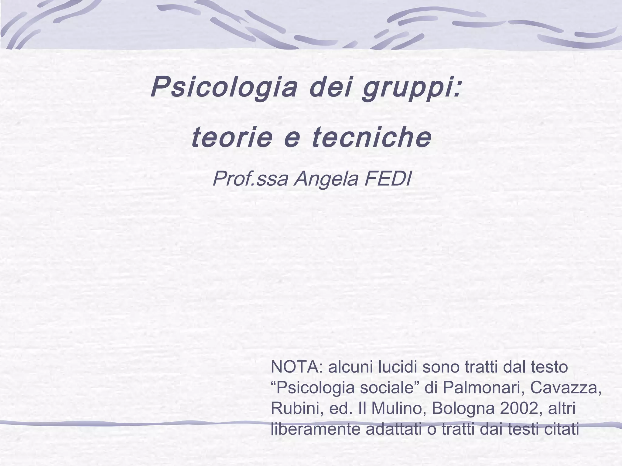 Slide prima parte | PPT