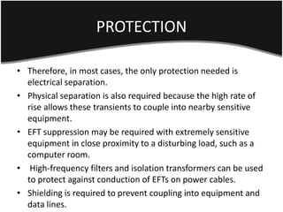 Switching Transient Problem with Loads | PPTX