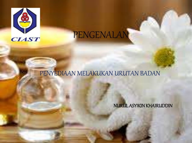 preparation body massage | PPTX