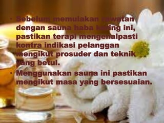 preparation body massage | PPTX