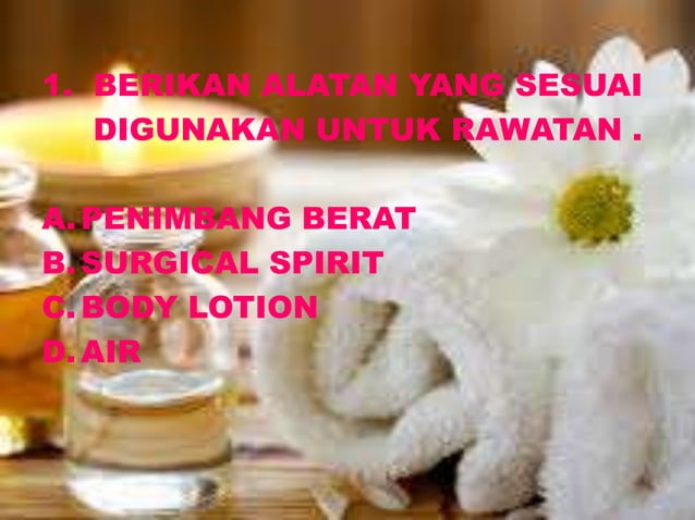 preparation body massage | PPTX