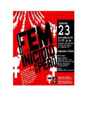 FEMINICIDIO | PDF
