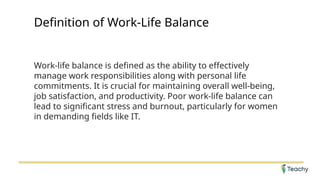 Slide_Ranking the Consequences of Poor Work-Life Balance & Stress Identification & Management ...