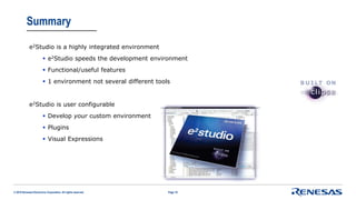 getting started with e2studio | PPT