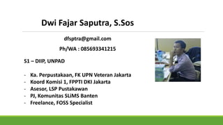 Repositori Institusi di Perguruan Tinggi (Sebuah Inisiasi) | PDF