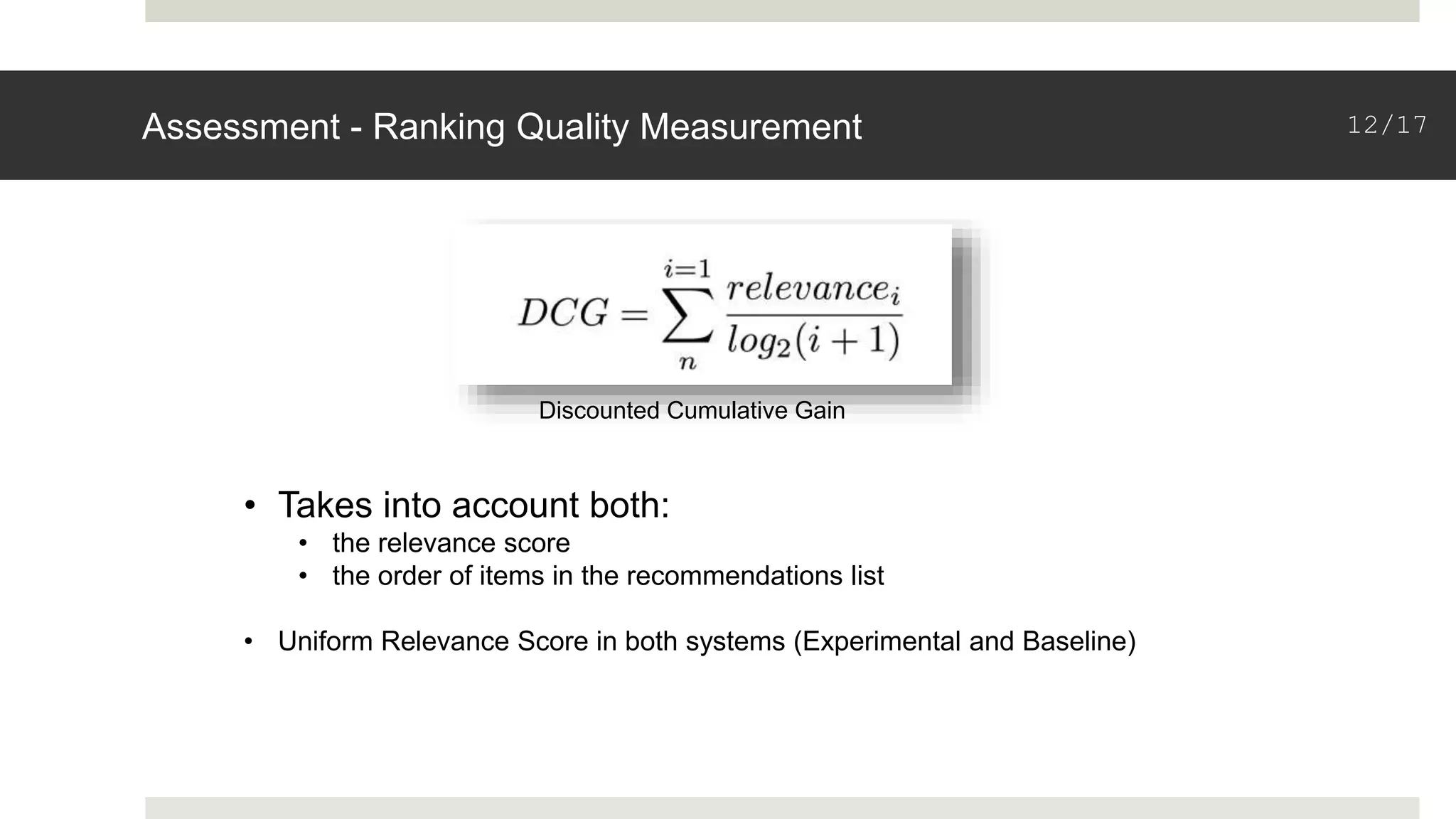 Using Knowledge Graph For Explainablerecommendation Of External Content