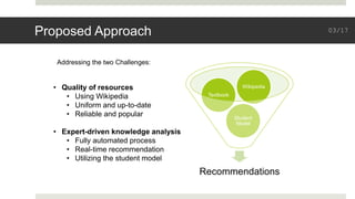 Using Knowledge Graph for ExplainableRecommendation of External Content inElectronic Textbooks ...
