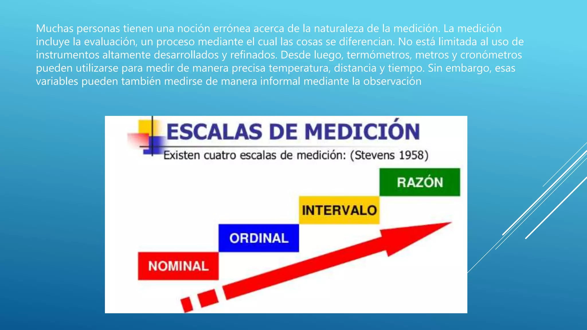 Slidershare escalas de medicion | PPTX