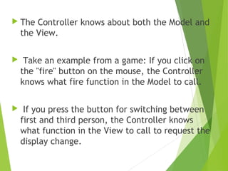 Ppt of Basic MVC Structure | PPT