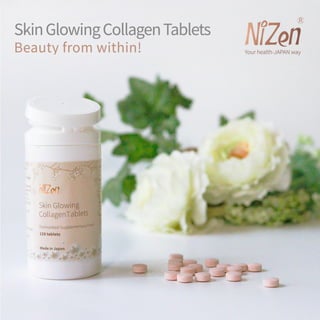 Skin Glowing Collagen Tablets | PDF | Skin and Dermatology | Diseases ...