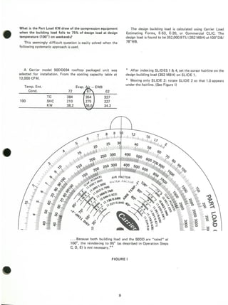Slide rule part1 carrier part load calculator user manual and ...