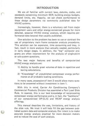 Slide rule part1 carrier part load calculator user manual and ...