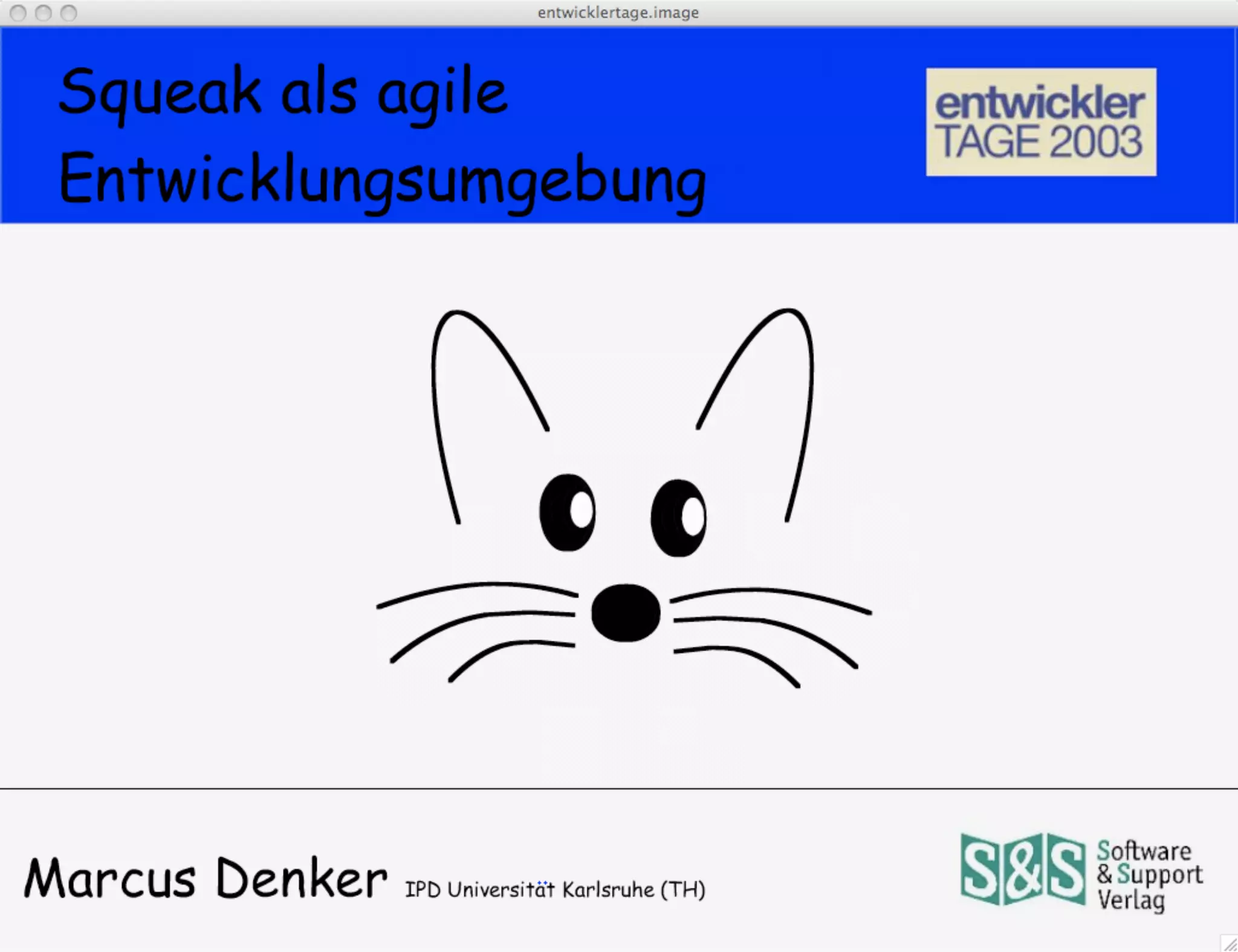 Squeak als agile Entwicklungsumgebung | PPT