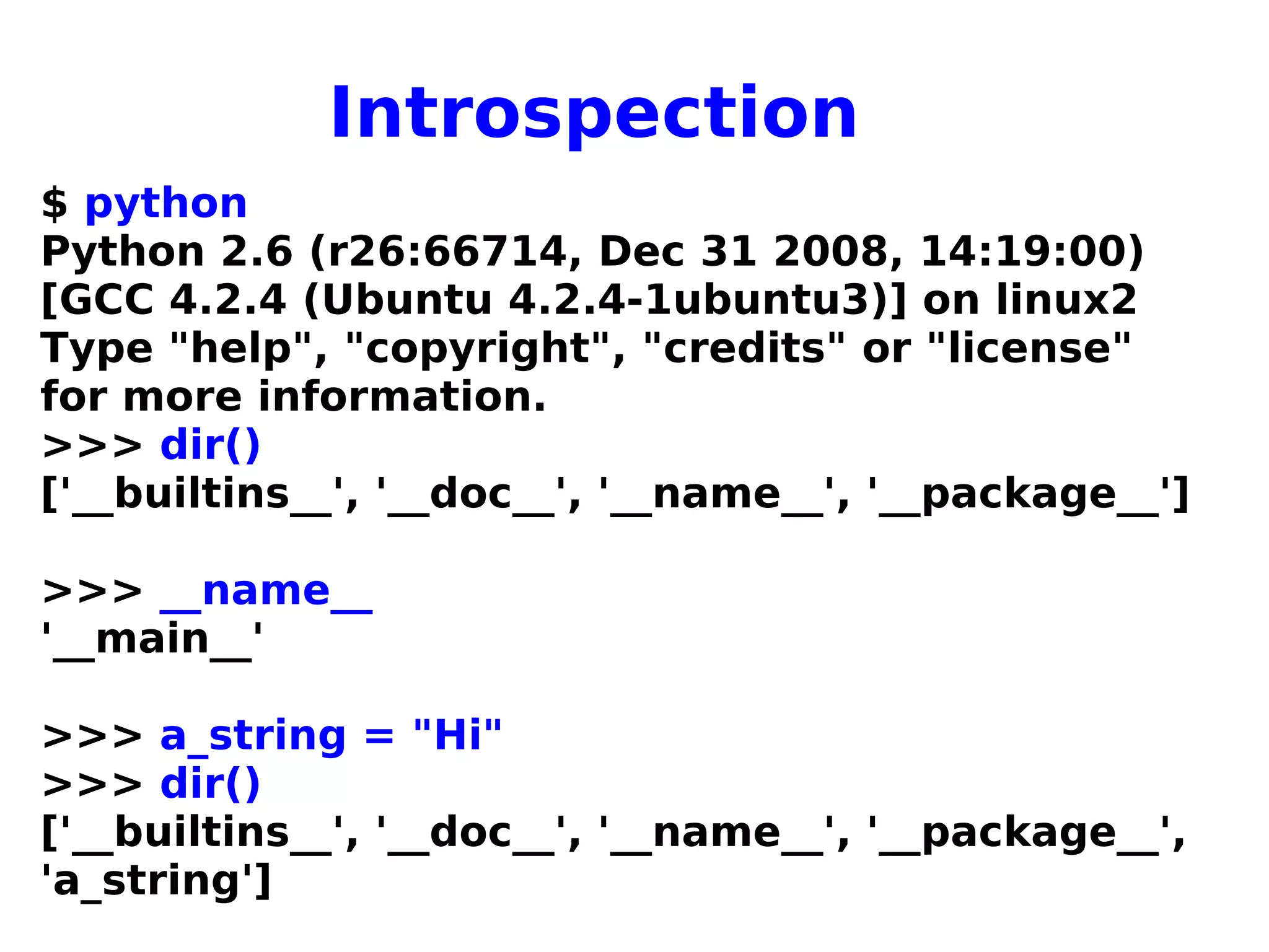 Why Python by Marilyn Davis, Marakana | PPT