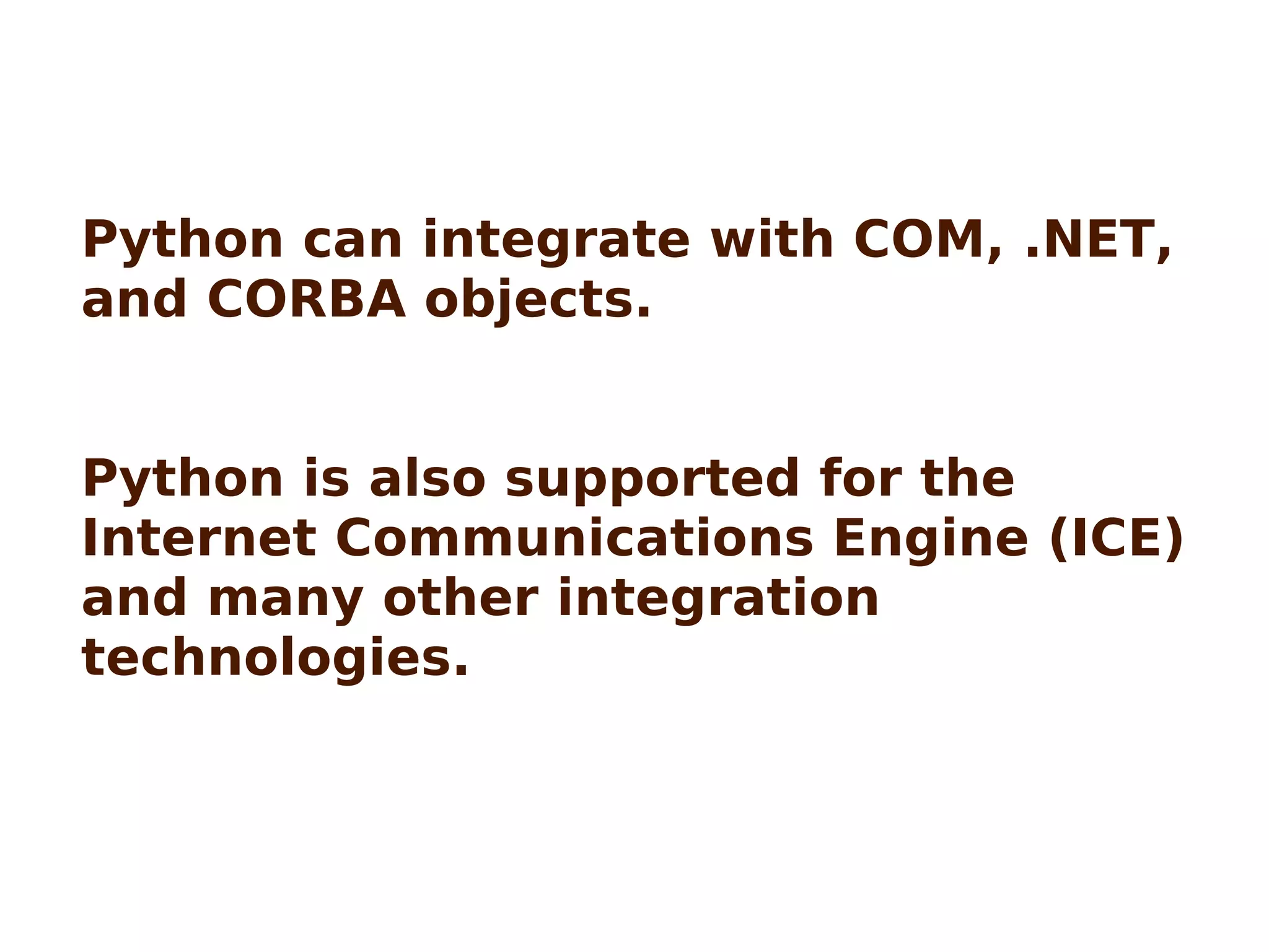 Why Python by Marilyn Davis, Marakana | PPT