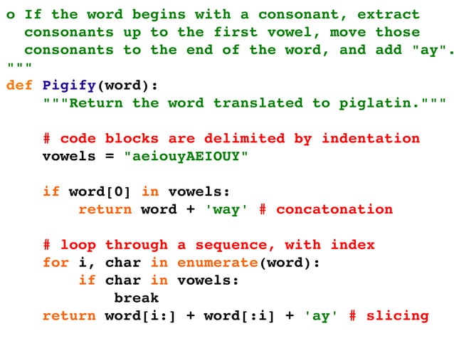 Why Python by Marilyn Davis, Marakana | PPT