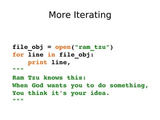 Why Python by Marilyn Davis, Marakana | PPT