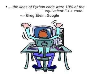 Why Python by Marilyn Davis, Marakana | PPT